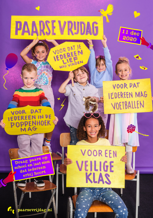 Paarse Vrijdag op de basisschool - Gendi